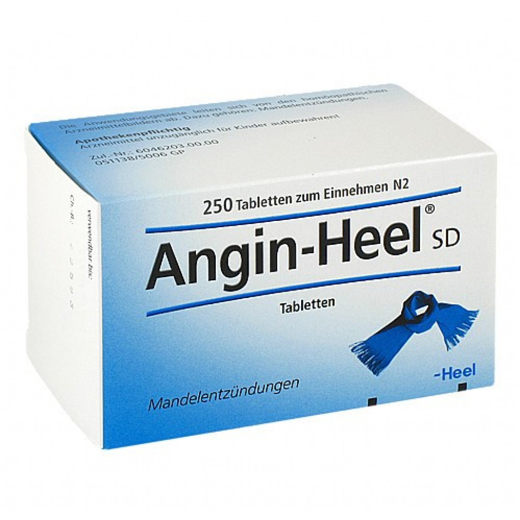 Angin Heel SD - 250 compresse (den. italiana Phytolacca heel ...