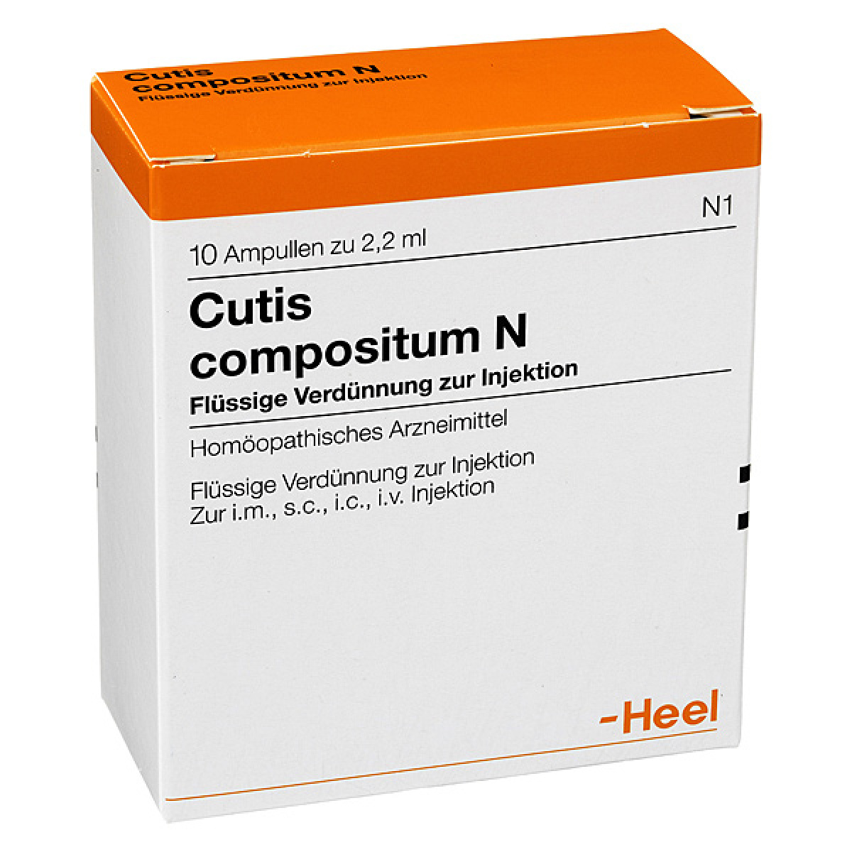 Cutis Compositum N (Den. Italiana Thuja compositum)-FIALE 10 X 2,2 ML ...