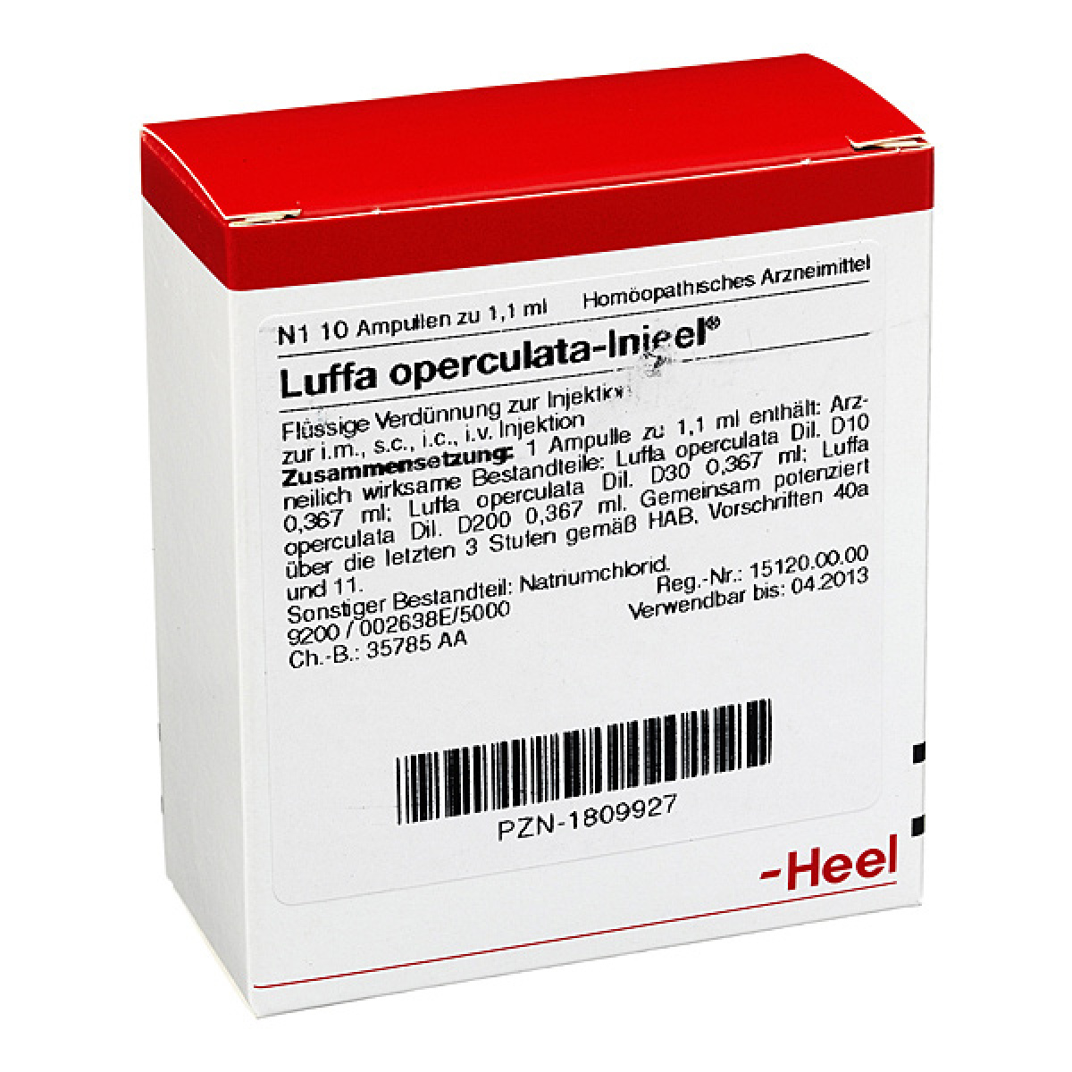 LUFFA OPERCULATA INJ- FIALE 10 X 1, 1 ML - Erbofarma farmaci, generici ...