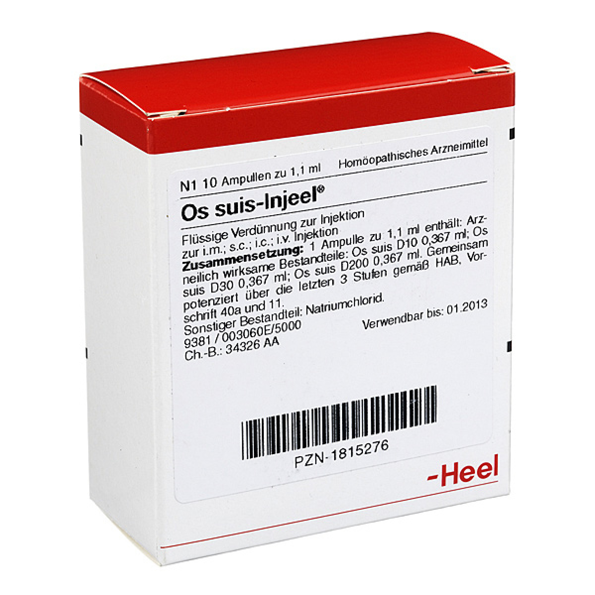OS SUIS Injeel -FIALE 10 X 1.1 ML - Erbofarma farmaci, generici ...