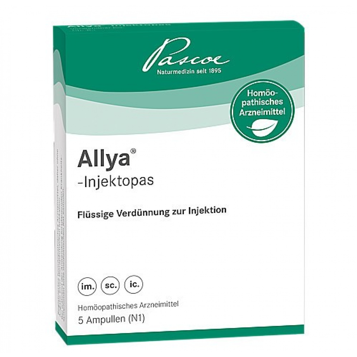 ALLYA Injektopas SL confezione da 5 fiale da 5 ml - Erbofarma farmaci ...