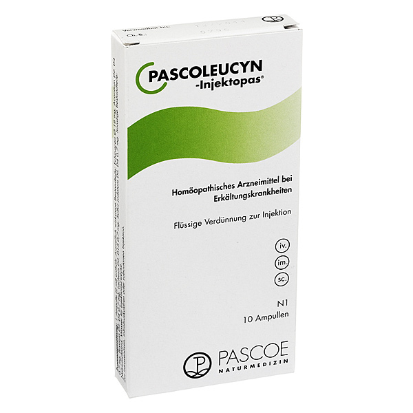 PASCOLEUCYN Injektopas fiale - Erbofarma farmaci, generici, omeopatici ...