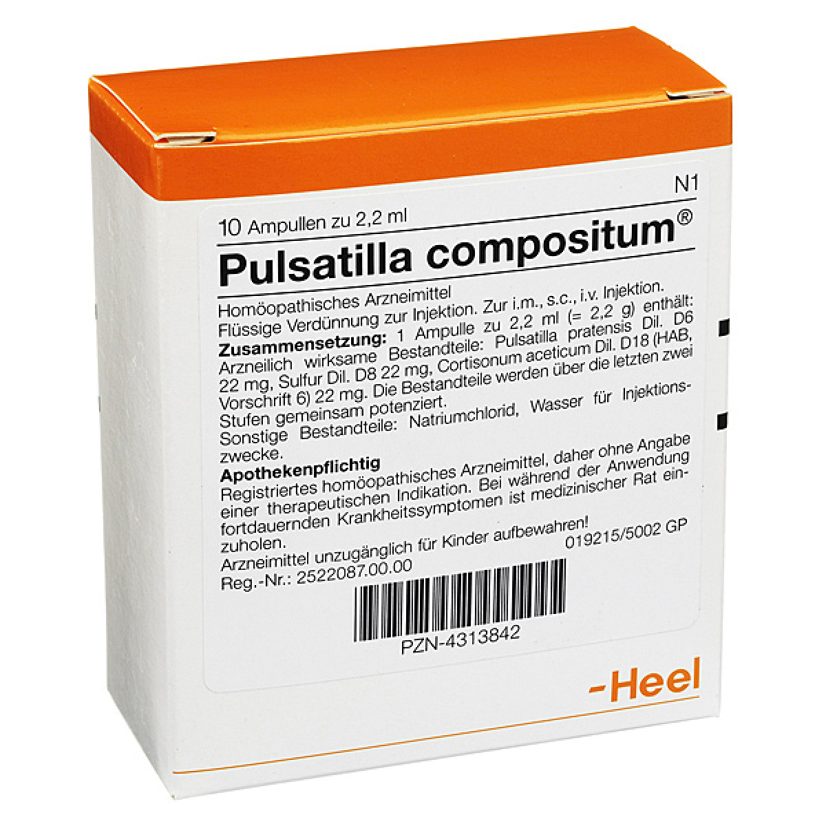 PULSATILLA COMPOSITUM - FIALE 50 X 2,2 ML - Erbofarma farmaci, generici ...