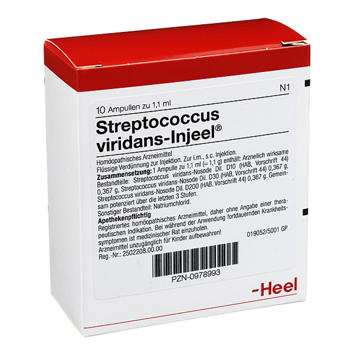 STREPTOCOCCUS HAEMOLYTICUS Injeel - FIALE 10 X 1 ML - Erbofarma farmaci ...