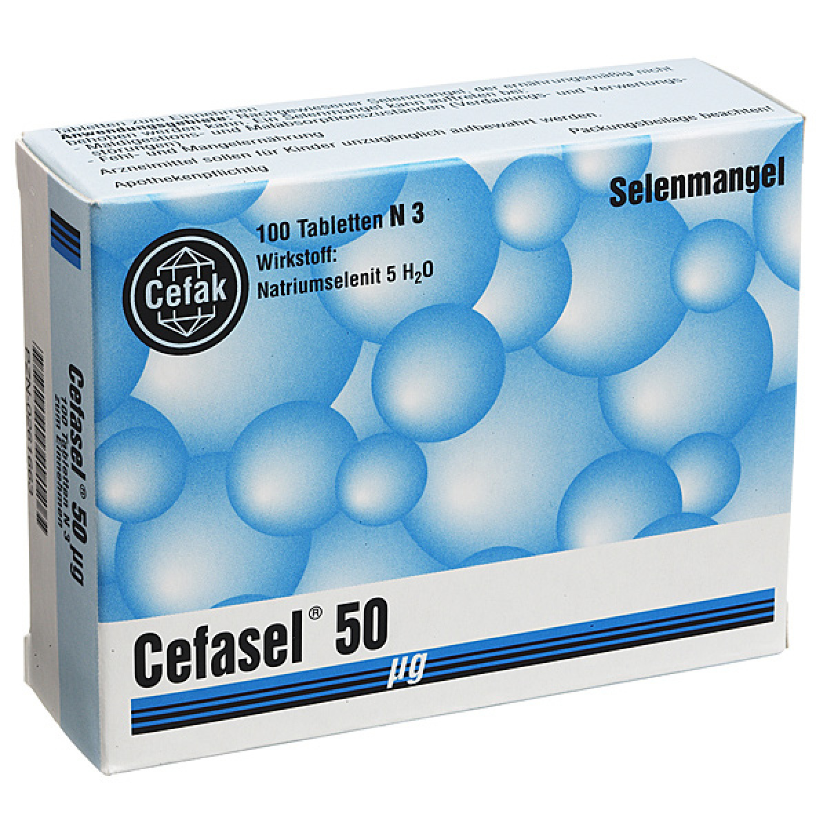 CEFASEL 50 nutri Selen 100 compresse - Erbofarma farmaci, generici ...