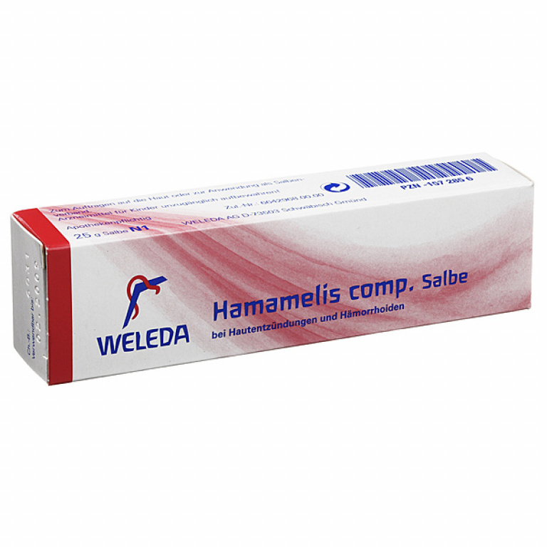 HAMAMELIS COMP. unguento 25 gr - Erbofarma farmaci, generici ...