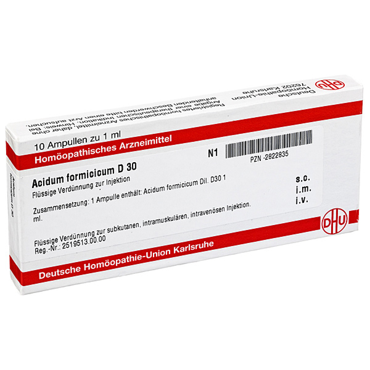 ACIDUM FORMICICUM D 30 10x1 ml fiale - Erbofarma farmaci, generici ...