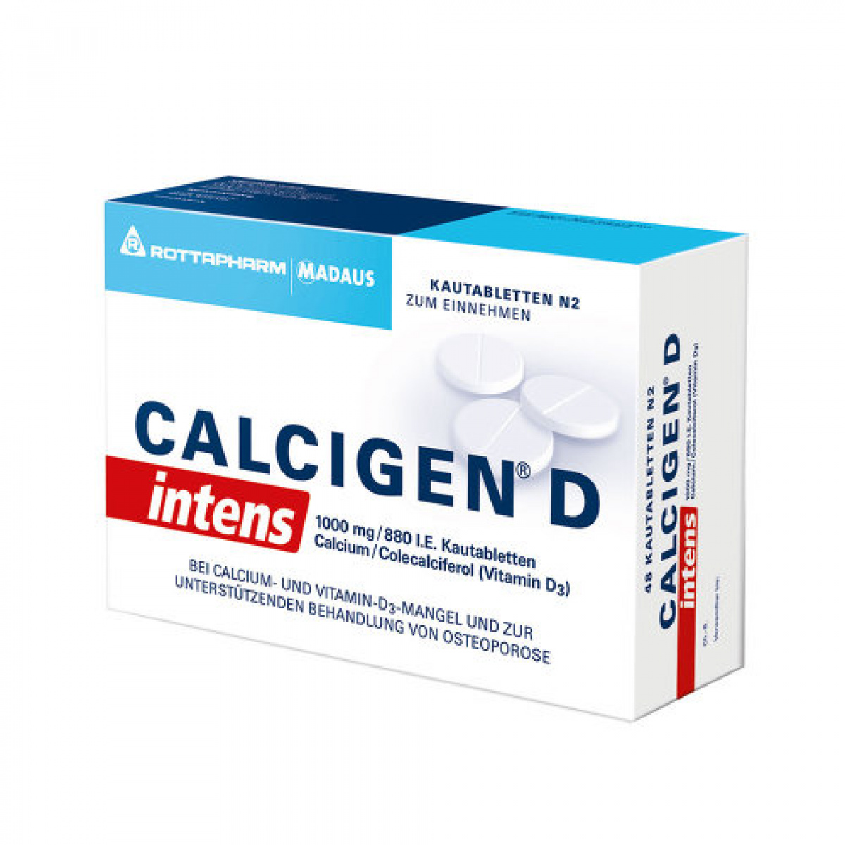 CALCIGEN D forte 1000 mg/880 I.E. compresse effervescenti - Erbofarma ...