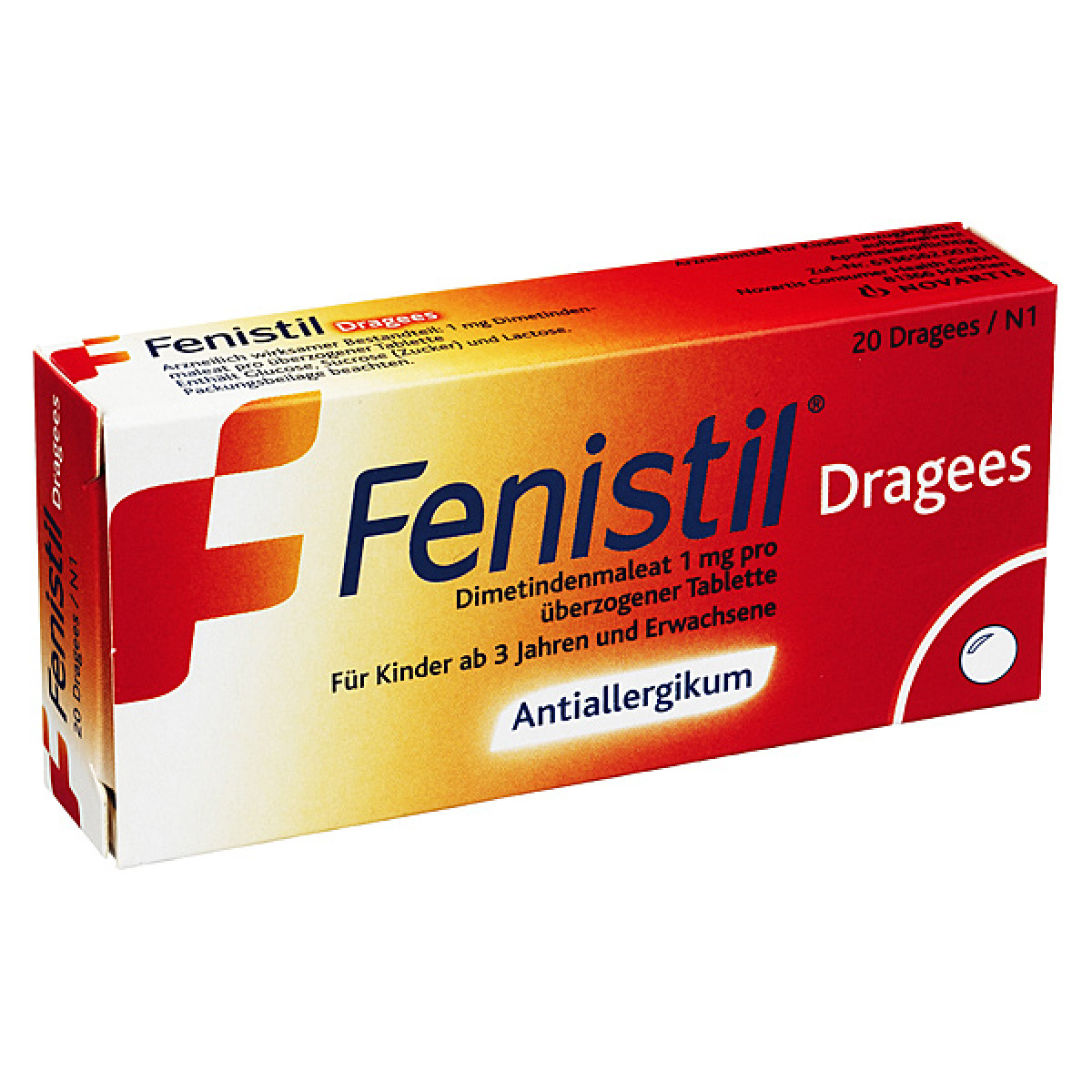 FENISTIL 20 compresse - Erbofarma farmaci, generici, omeopatici e ...
