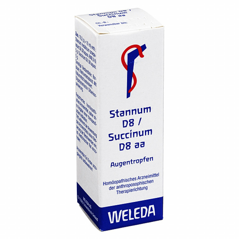 STANNUM D8 SUCCINUM D8 aa collirio 10 ml - Erbofarma farmaci, generici ...