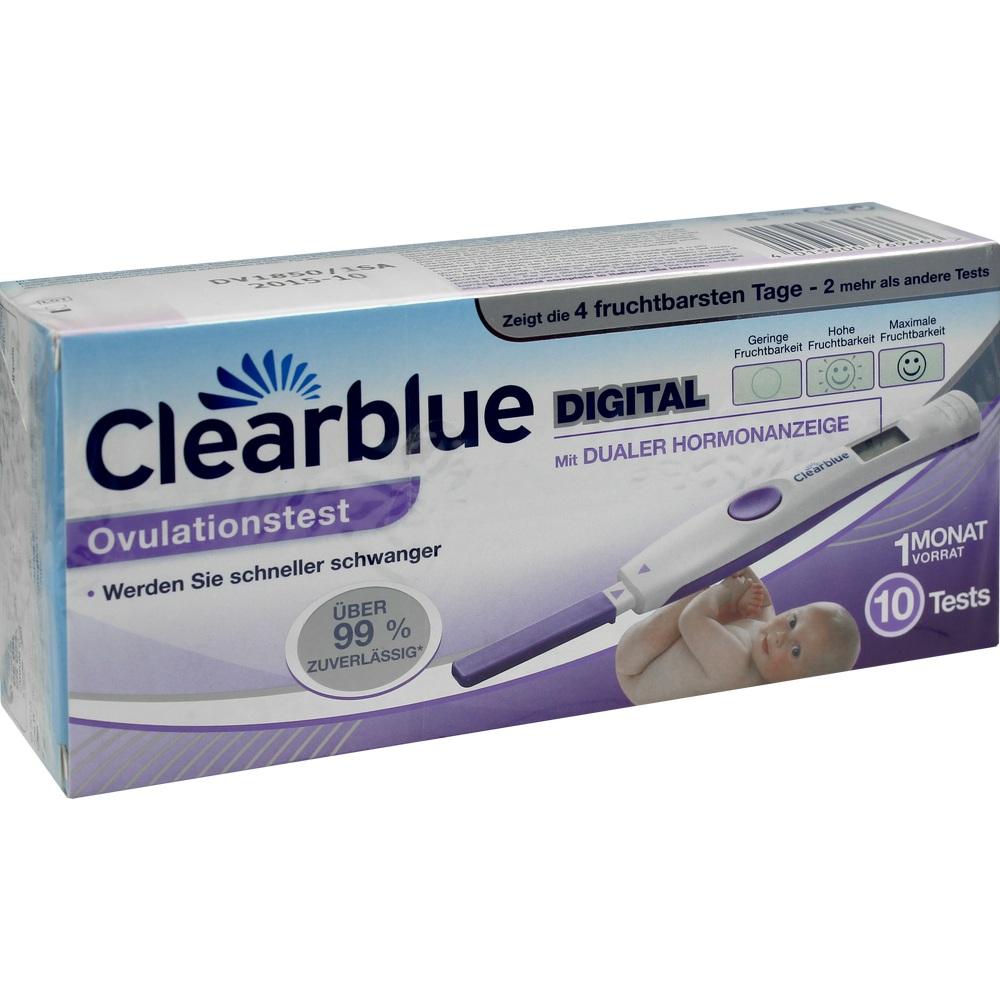 Clearblue Digital Test di Ovulazione - Erbofarma farmaci, generici ...