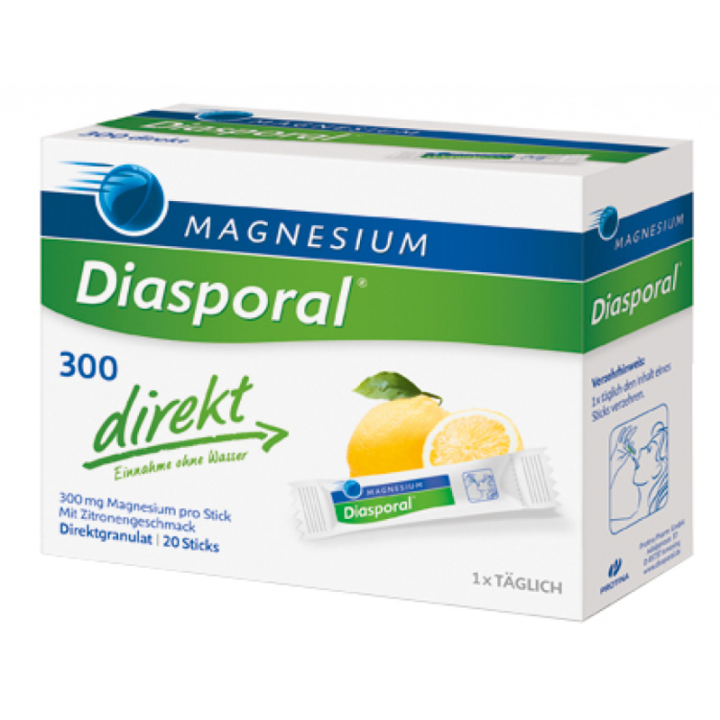 MAGNESIUM DIASPORAL 300 mg granuli direttamente - Erbofarma farmaci ...
