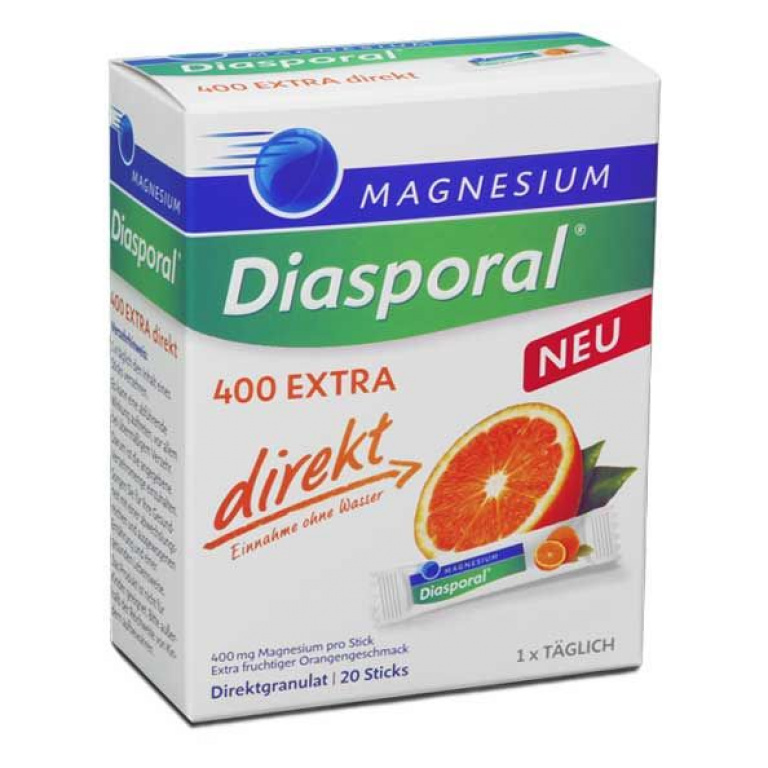 MAGNESIUM DIASPORAL 400 Extra diretto granuli 20 bustine - Erbofarma ...