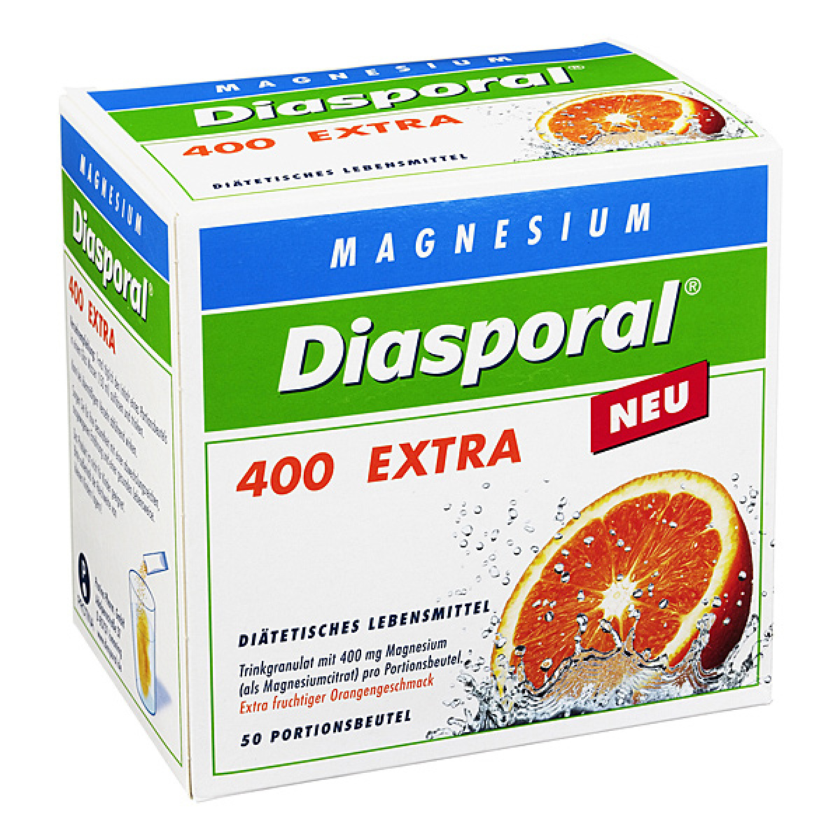 MAGNESIUM DIASPORAL 400 Extra granuli 50 bustine - Erbofarma farmaci ...