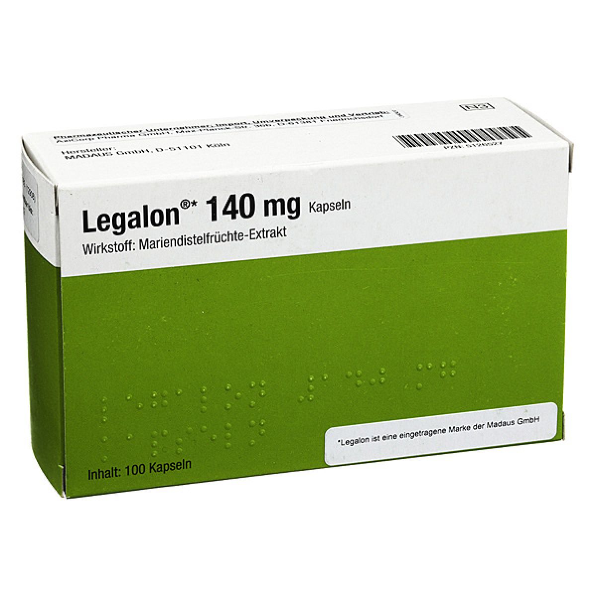LEGALON 140 mg 30 capsule - Erbofarma farmaci, generici, omeopatici e ...
