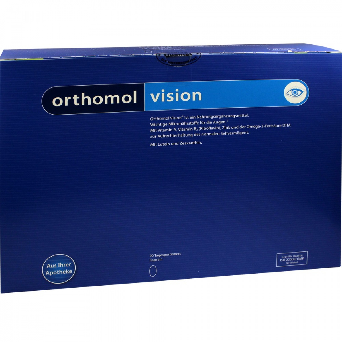 ORTHOMOL vision 90 capsule - Erbofarma farmaci, generici, omeopatici e ...