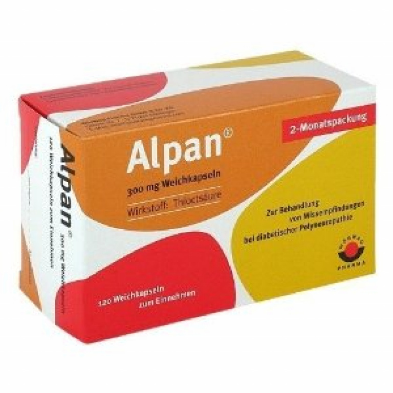 Alpan 300 mg Weichkapseln (Alpan 300 mg capsule molli) 120 pz ...