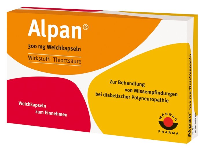 Alpan 300 mg Weichkapseln (Alpan 300 mg capsule molli) 60 pz ...
