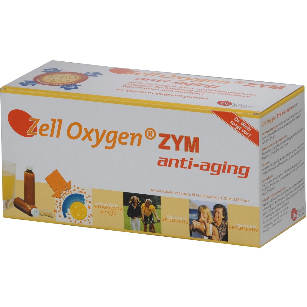 Zell Oxygen ZYM Anti Aging 14 Tage Kombipackung (Zell Oxygen Anti Aging ...