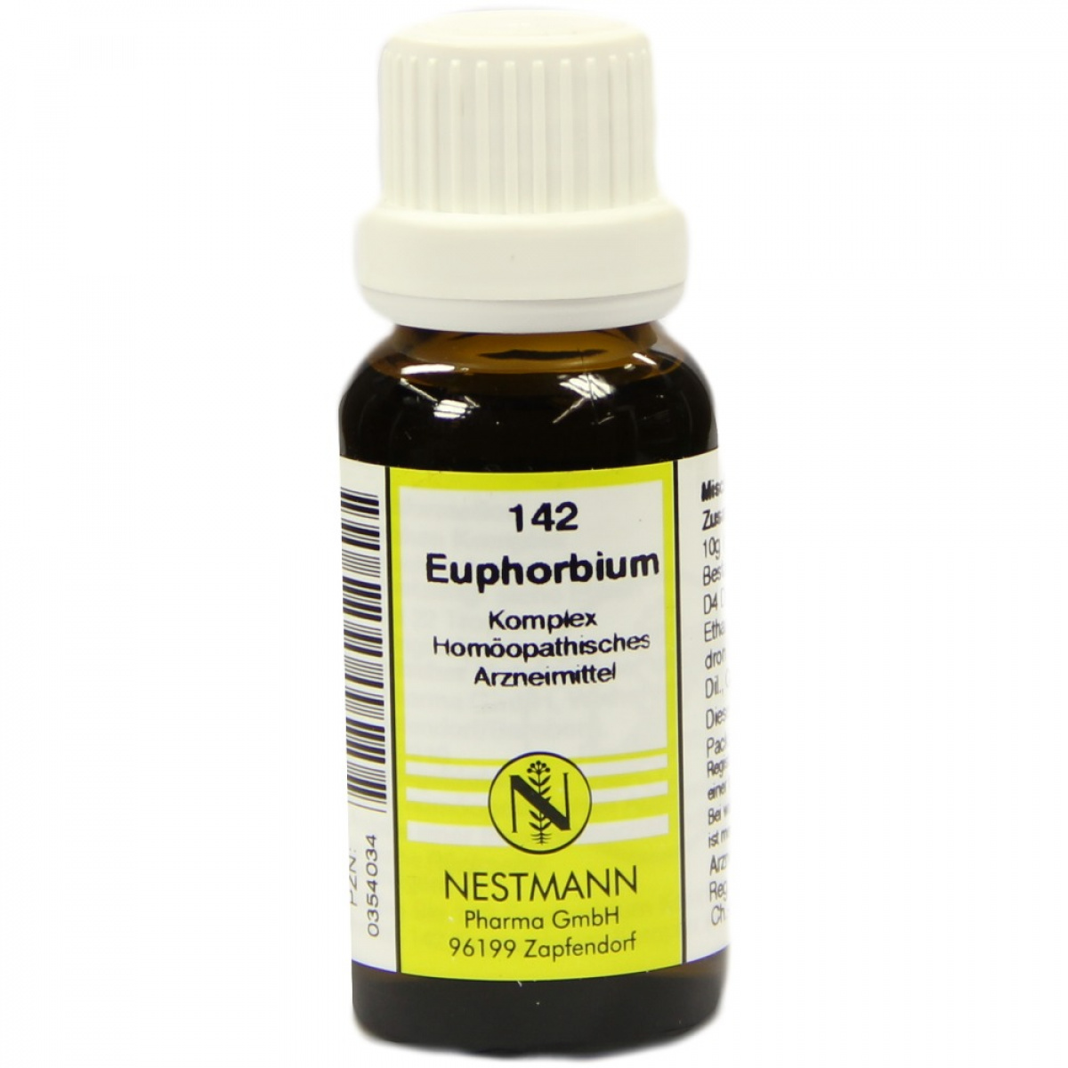 Euphorbium Komplex Numero 142 20 ml - Erbofarma farmaci, generici ...