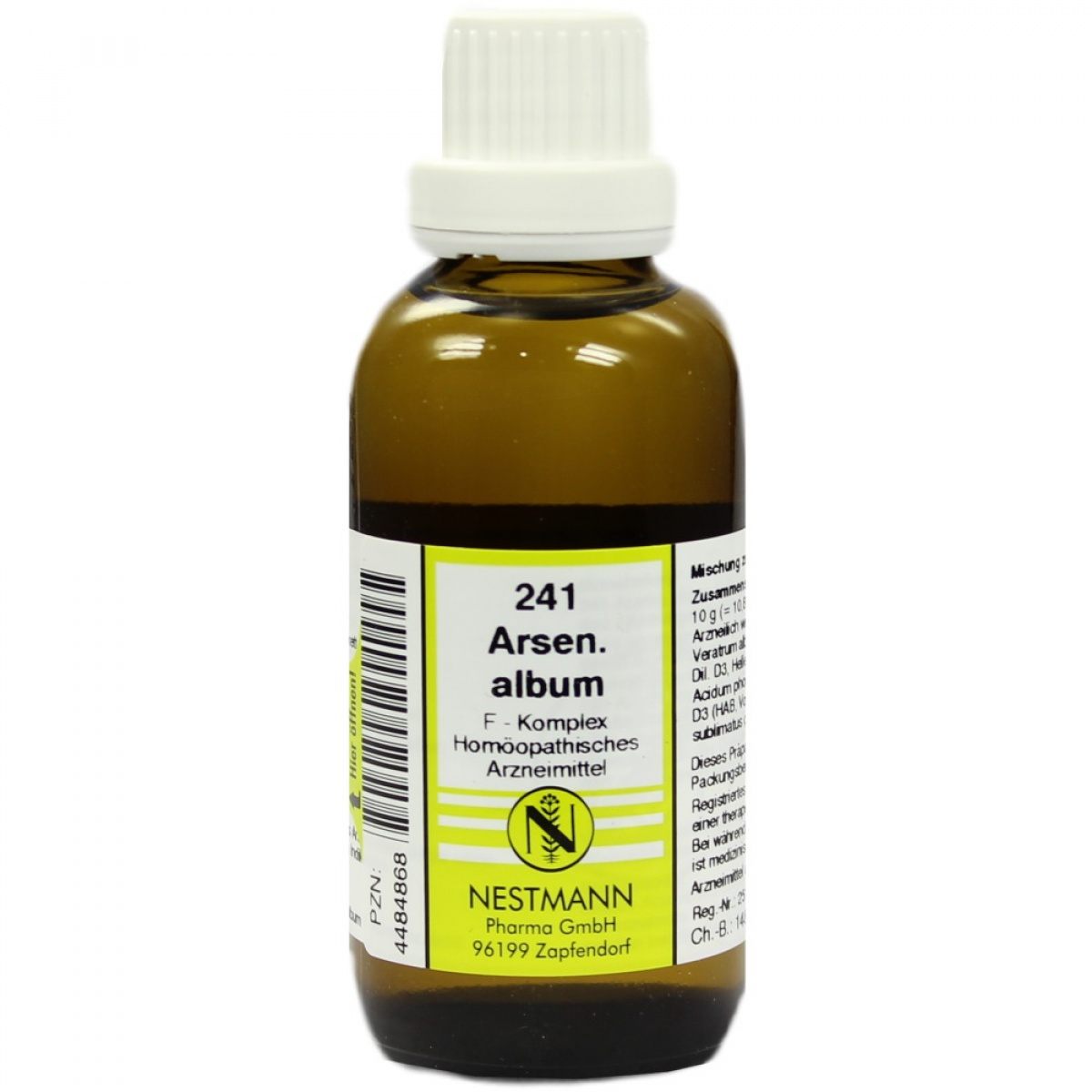 Arsenicum Album F Komplex Numero 241 Dilution 50 ml - Erbofarma farmaci ...
