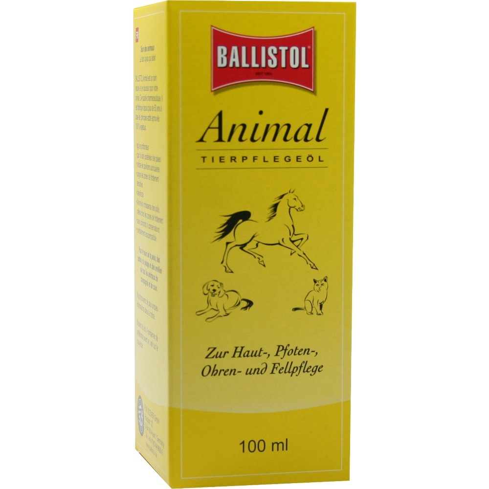 Ballistol Animal Tierpflegeöl veterinaria 100 ml - Erbofarma farmaci ...