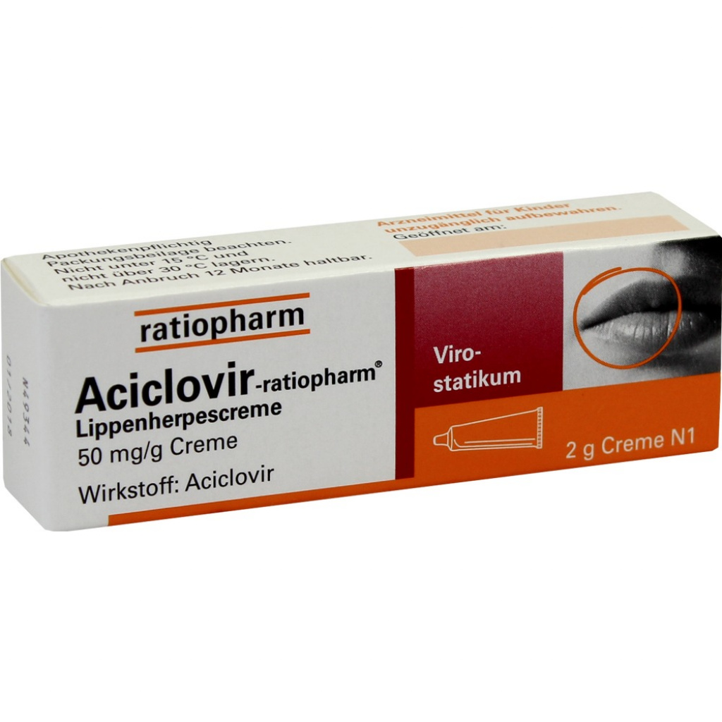 ACICLOVIR- LIPPENHERPESCREME - 5 GR - Erbofarma farmaci, generici ...