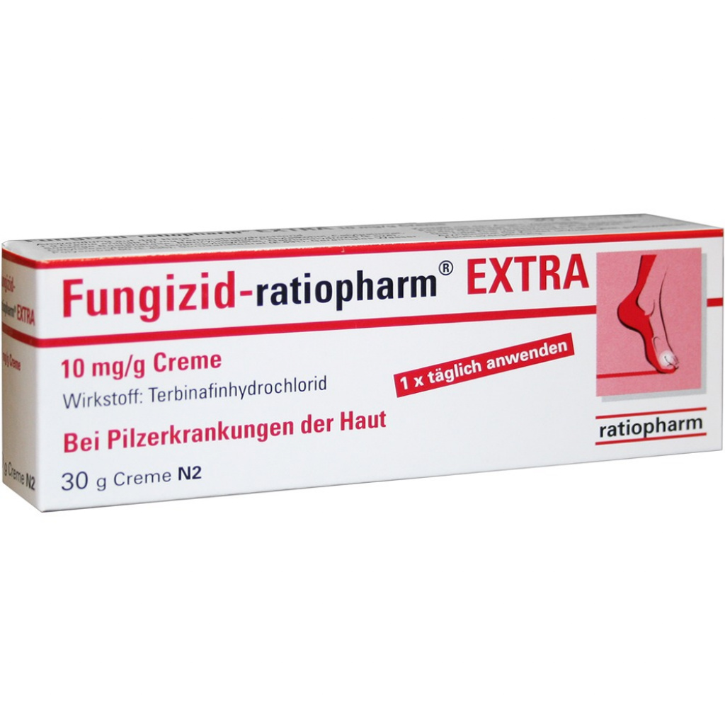 CREMA FUNGICIDA Ratiopharm EXTRA 10 MG – 30 GR - Erbofarma farmaci ...