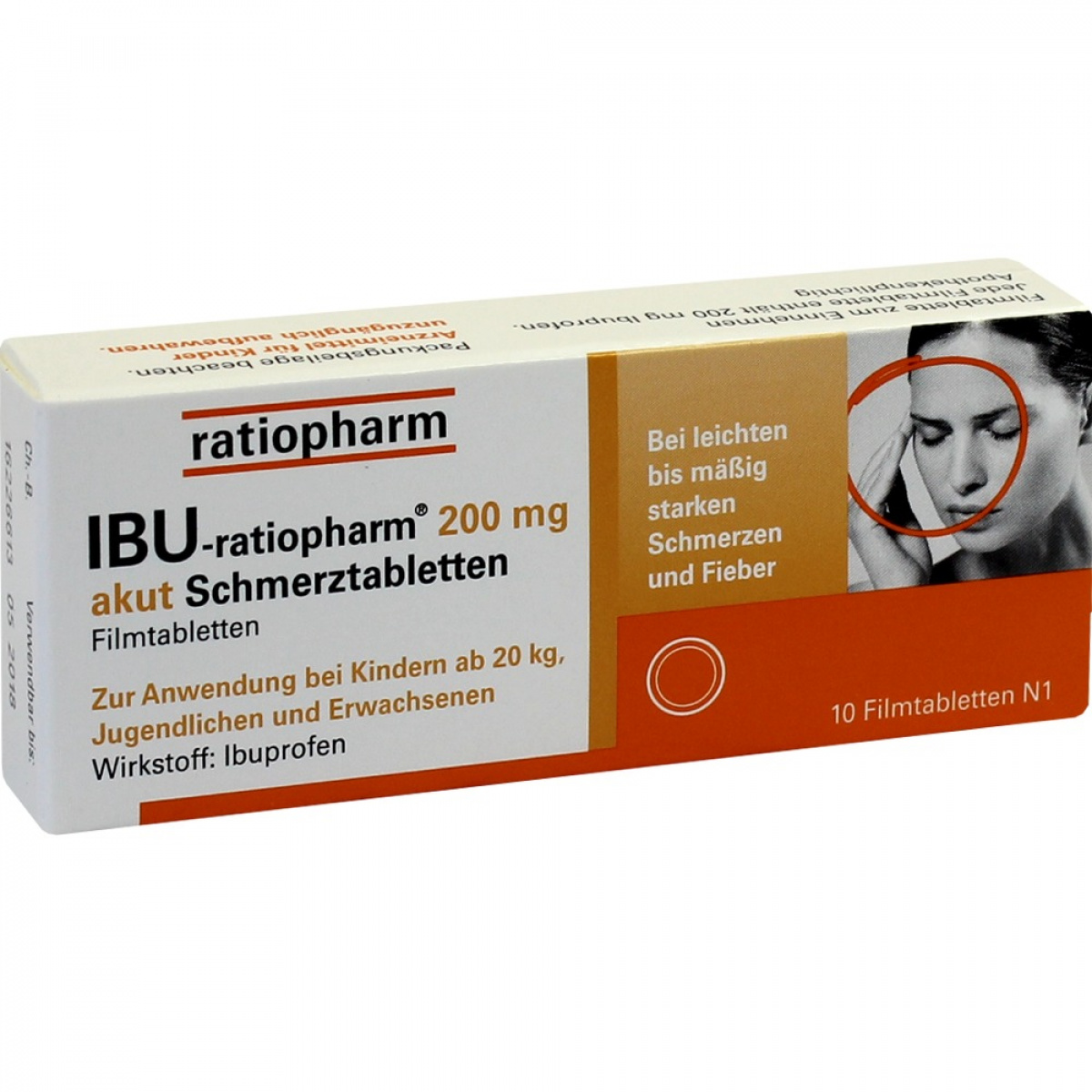 IBU Ratiopharm 200 MG ANTIDOLORIFICI ACUTI CPS RIVESTITE – 10 PZ ...