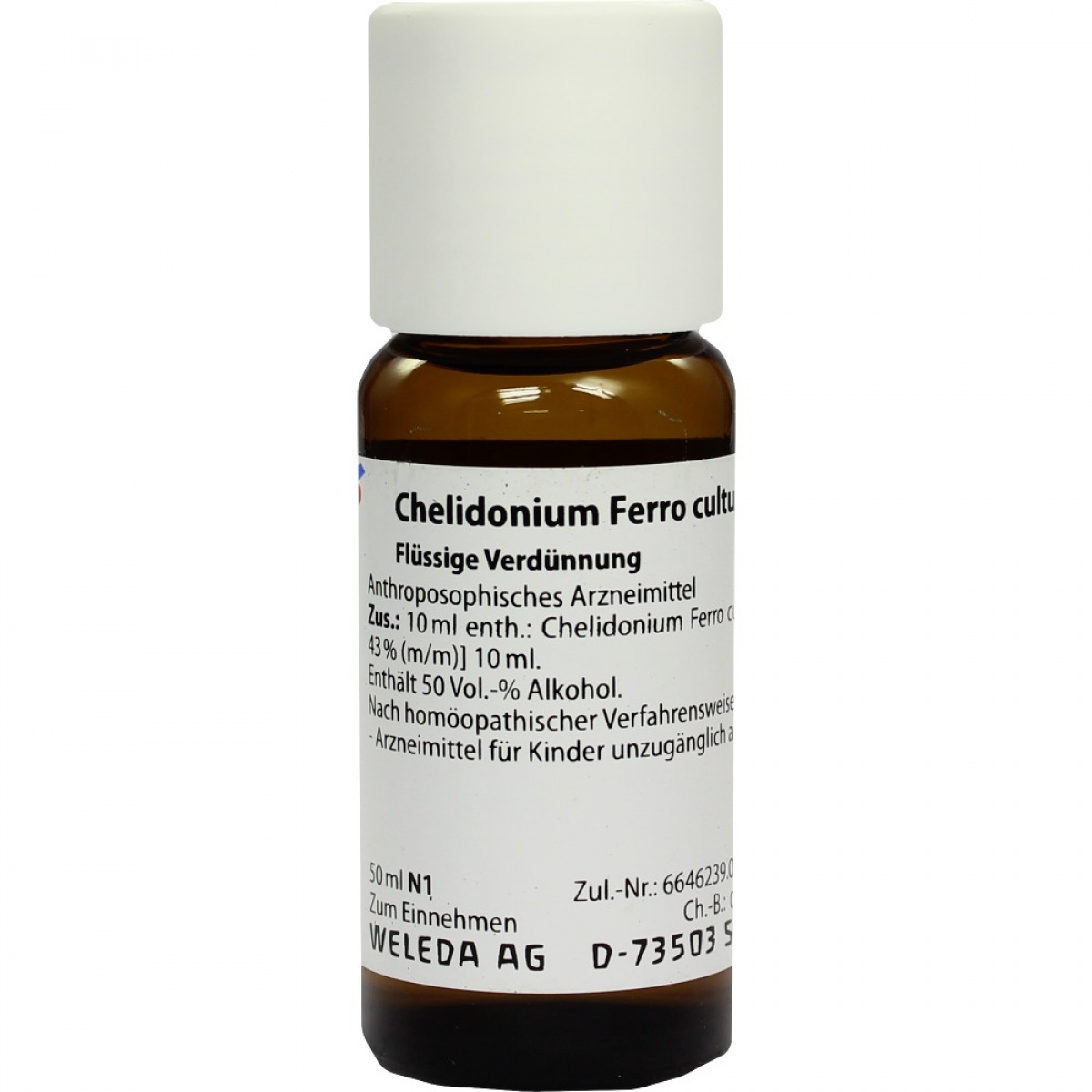 Chelidonium Ferro Cultum D2 Diluizione 50 ml - Erbofarma farmaci, generici, omeopatici e ...