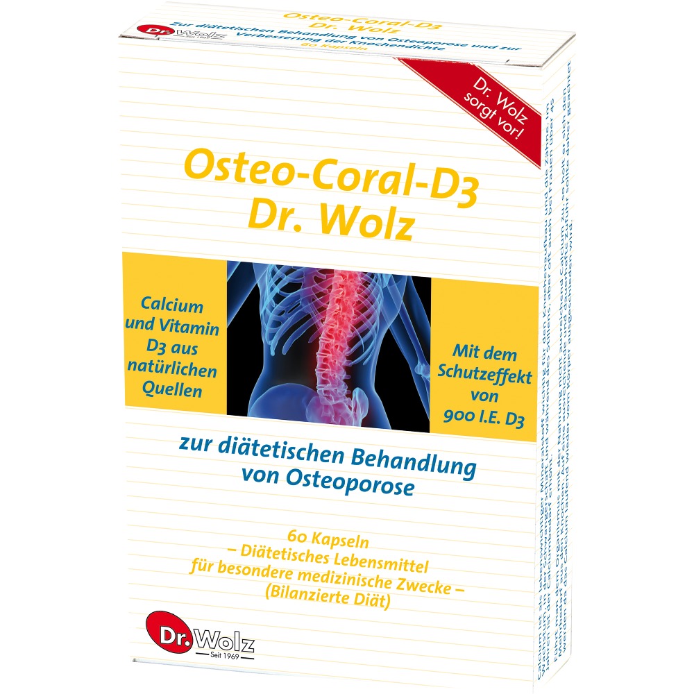 Osteo Coral D3 Dr. Wolz capsule - Erbofarma farmaci, generici ...