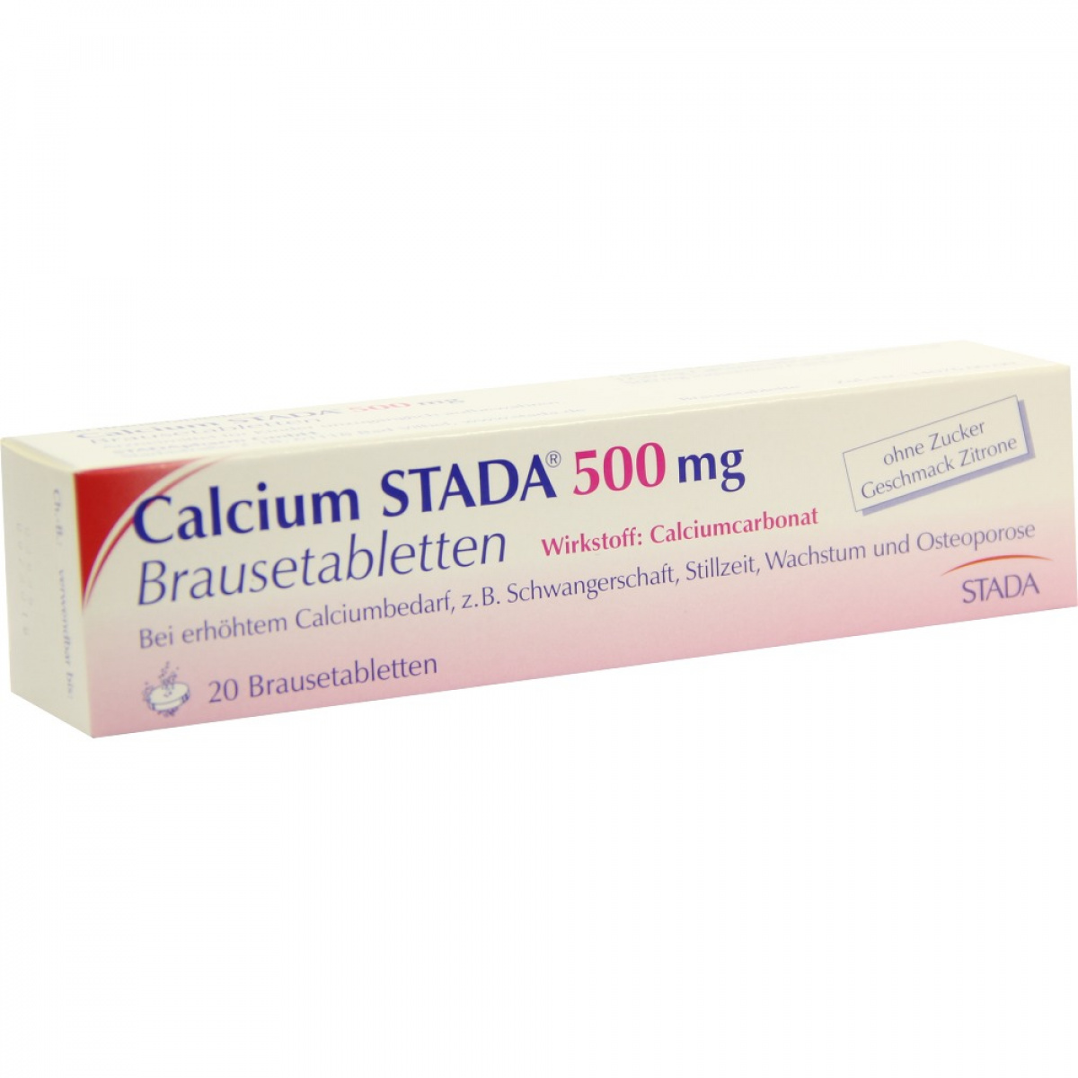 Calcium Stada 1000 compresse effervescenti 20 pz - Erbofarma farmaci ...