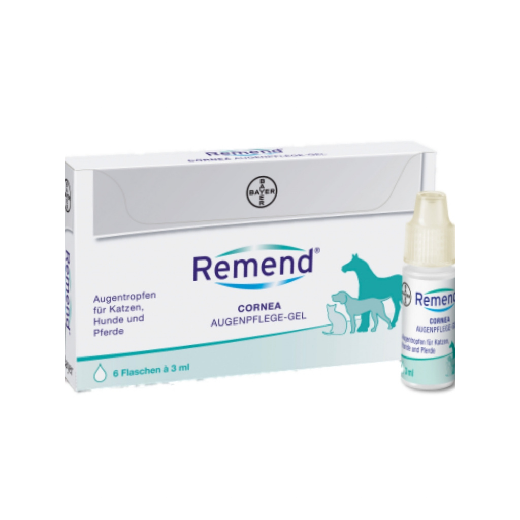 Remend cornea dell'occhio gel cura f. Cane / gatto / cavallo 6 x 3 ml ...