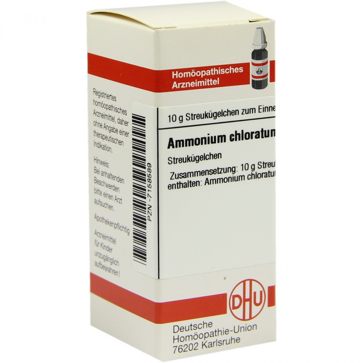 Ammonium Chloratum D 12 Globuli - Erbofarma farmaci, generici ...