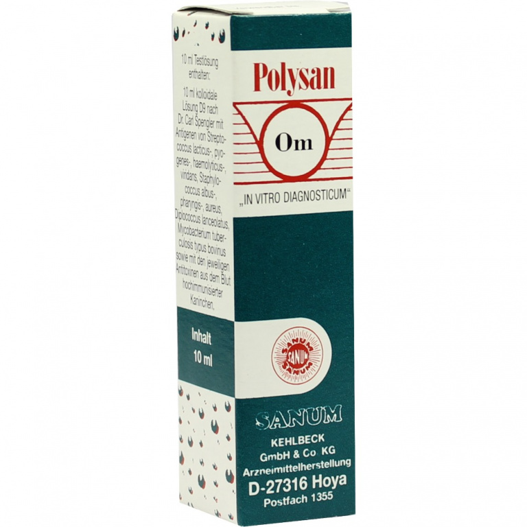 Polysan Typ OM soluzione colloidale D 9 Sanum - Erbofarma farmaci ...