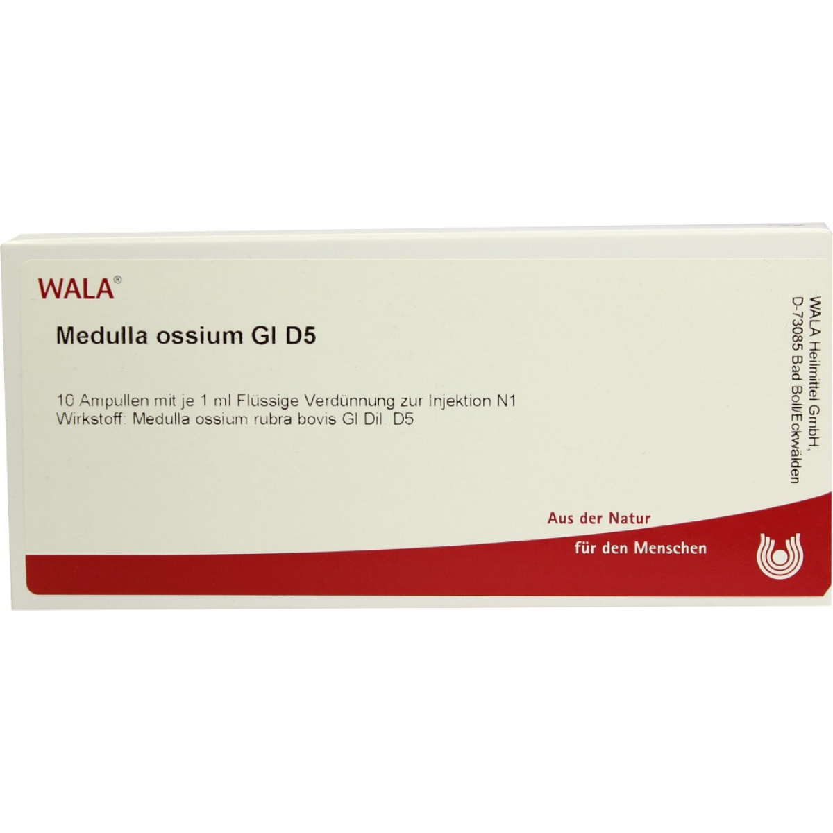 Medulla Ossium GL D5 - FIALE 10 X 1 ML - Erbofarma farmaci, generici ...