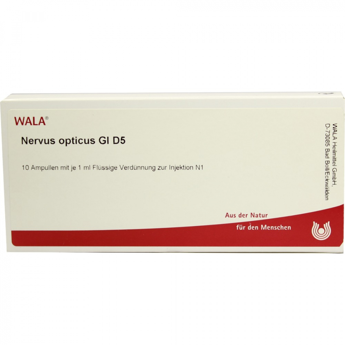 Nervus Opticus GL D5 - FIALE 10 X 1 ML - Erbofarma farmaci, generici ...