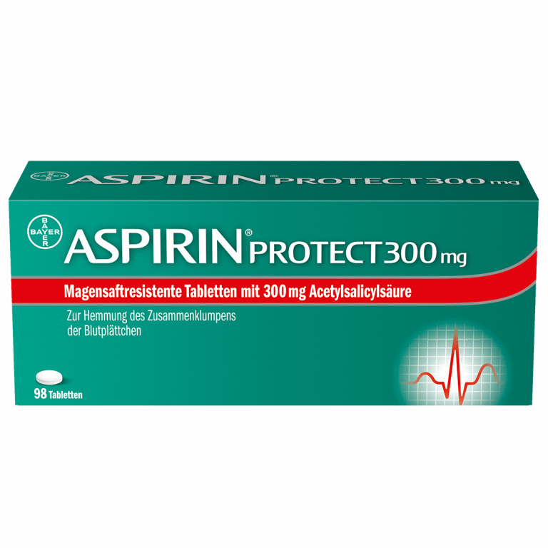 Aspirin Protect 300 mg 98 compresse gastroresistenti - Erbofarma ...