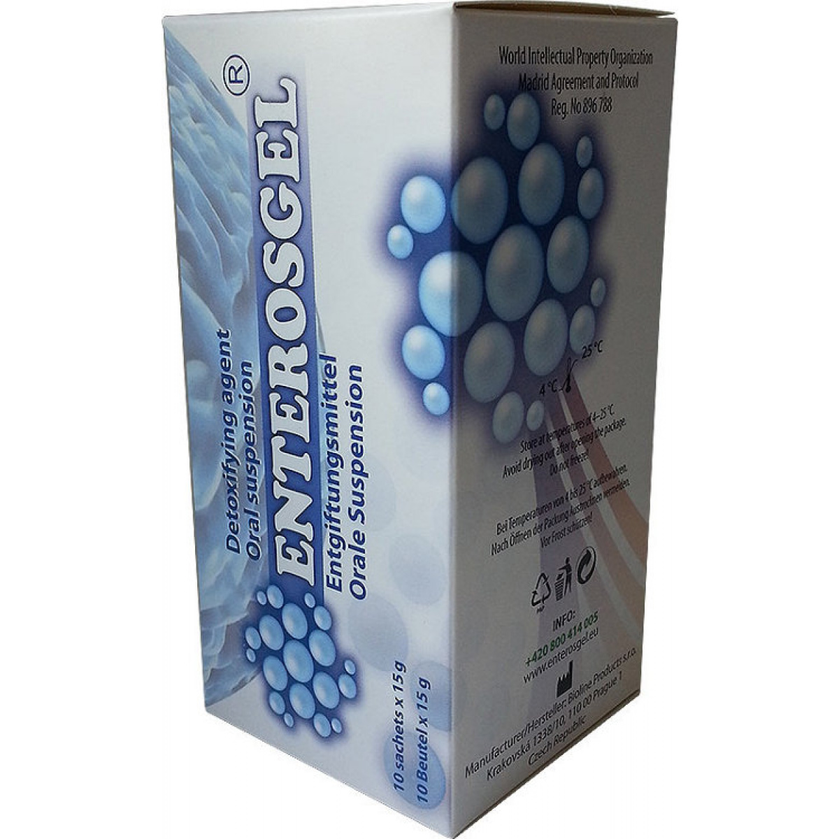 ENTEROSGEL 10 bustine da 15 grammi - Erbofarma farmaci, generici ...