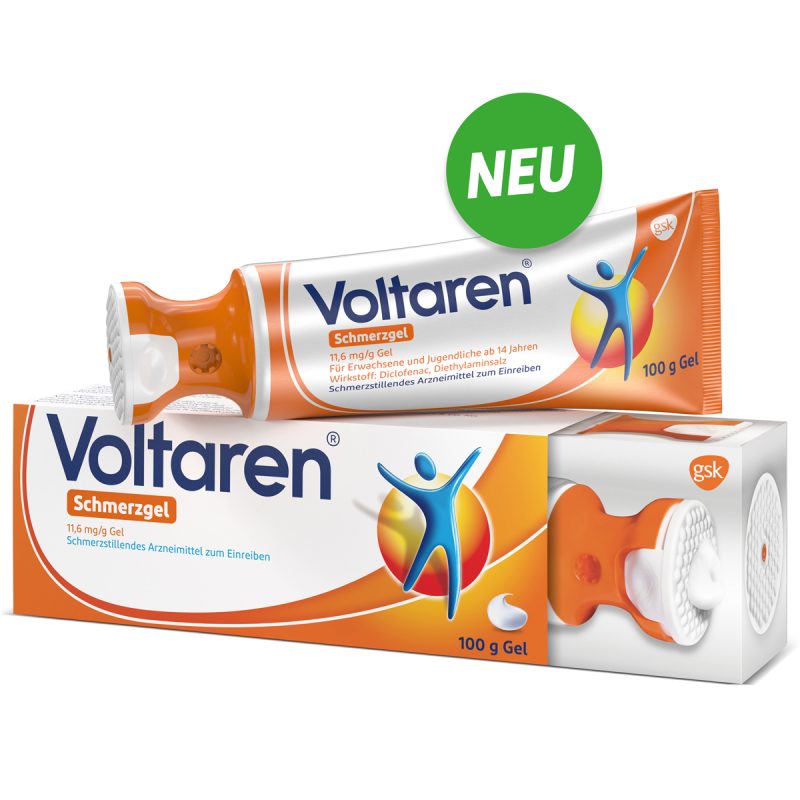 Voltaren Pain Gel con Comfort Applicator 100 gr - Erbofarma farmaci ...