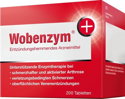 Wobenzym 200 Compresse con rivestimento enterico - Erbofarma farmaci ...