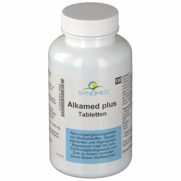 Alkamed plus confezione da 180 compresse Synomed - Erbofarma farmaci ...