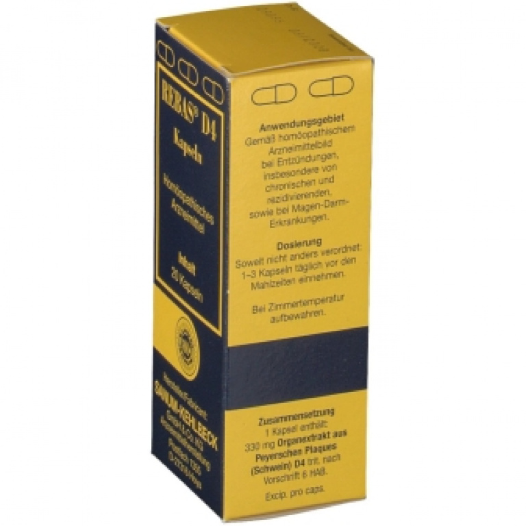 Rebas® D4 capsule - Erbofarma farmaci, generici, omeopatici e integratori alimentari