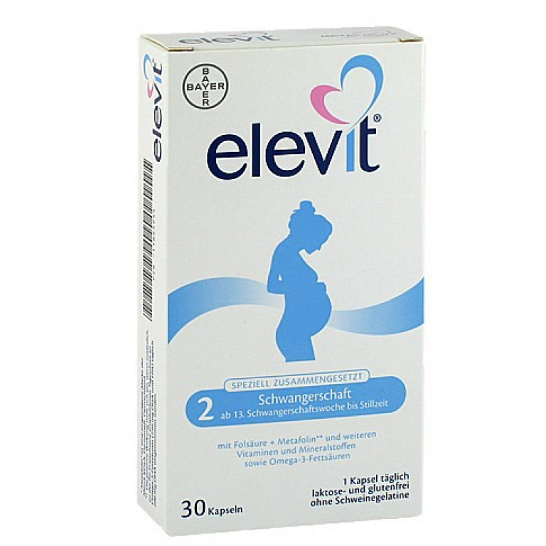 Elevit 2 Gravidanza confezione da 60 capsule - Erbofarma farmaci ...