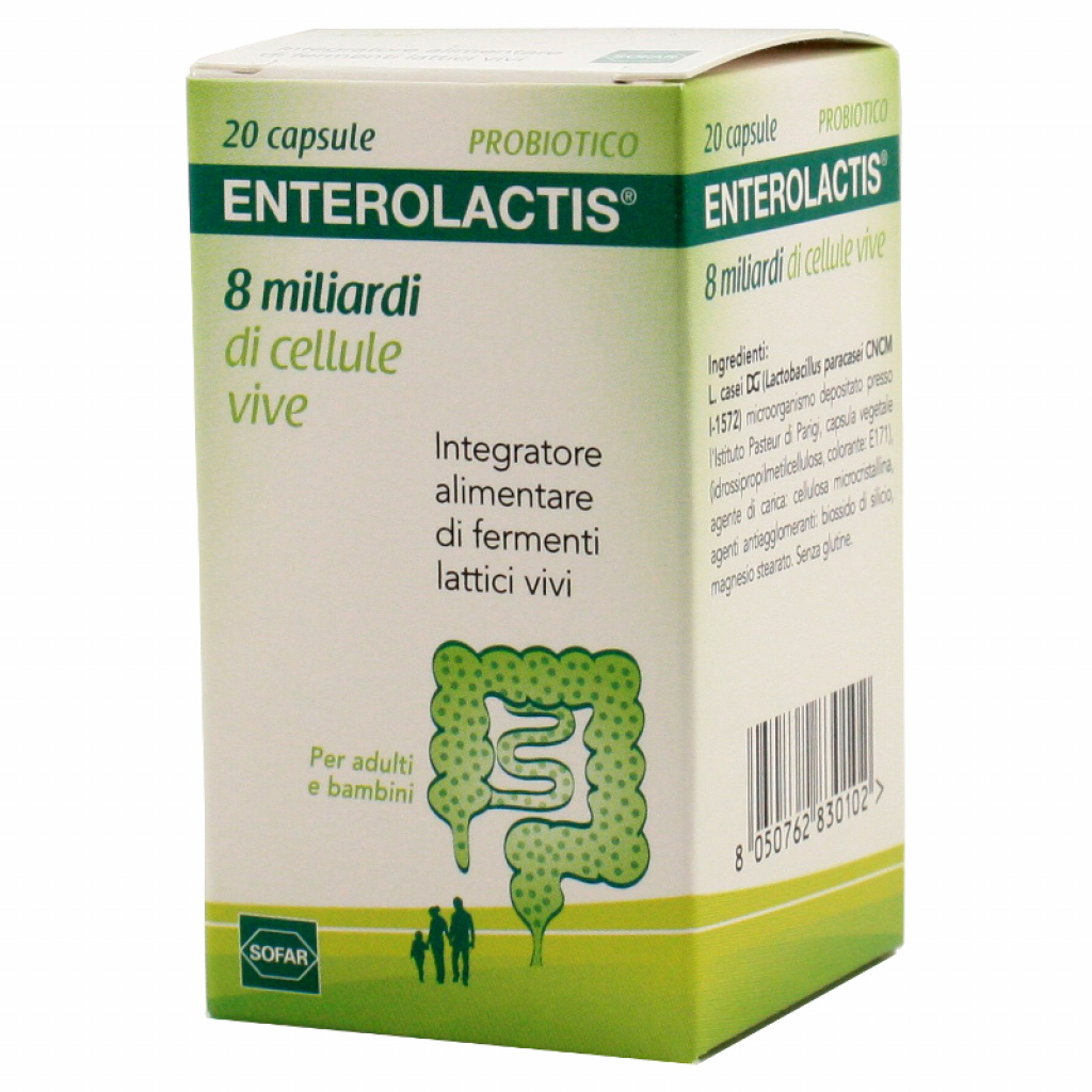 Enterolactis® Capsule - Erbofarma farmaci, generici, omeopatici e ...