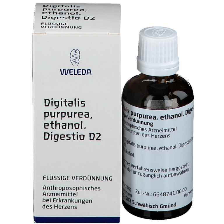 DIGITALIS PURP. ETH. DIG. D2 50ml - Erbofarma farmaci, generici ...