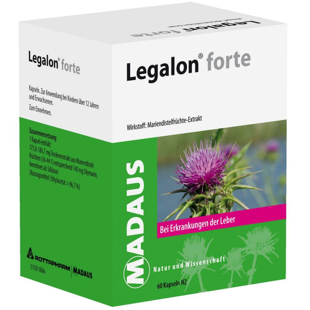 LEGALON FORTE - capsule rigide - 100 pz - Erbofarma farmaci, generici ...