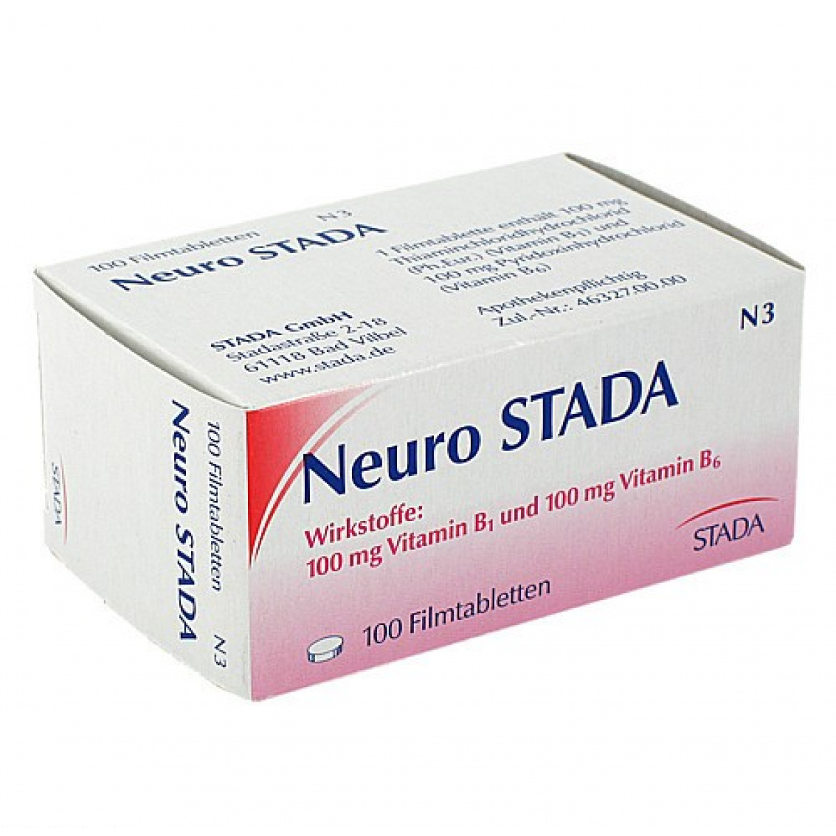 NEURO 100mg - compresse rivestite con film 100pz - Erbofarma farmaci ...