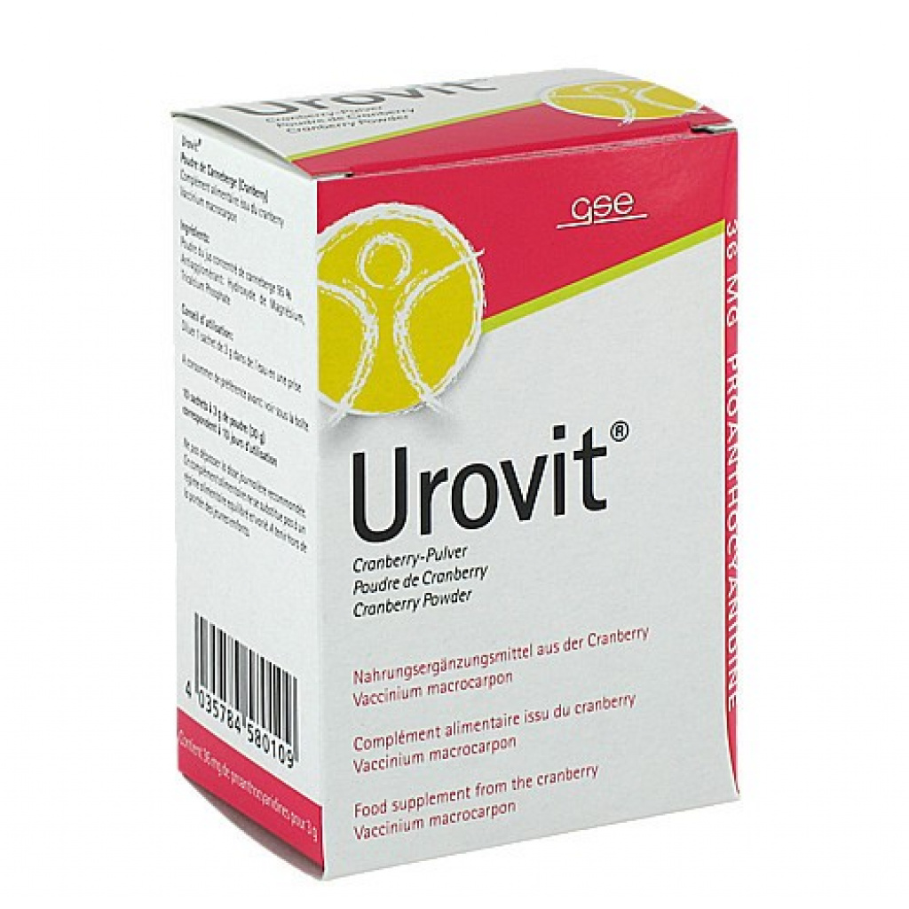 Urovit Cranberry Pulver (mirtillo rosso in polvere) - 30pz - Erbofarma ...