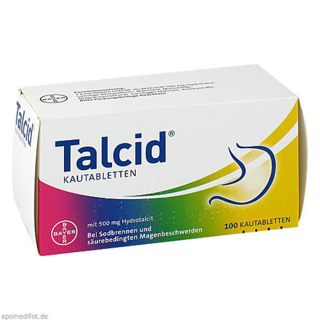 TALCID 100 pz - Erbofarma farmaci, generici, omeopatici e integratori ...
